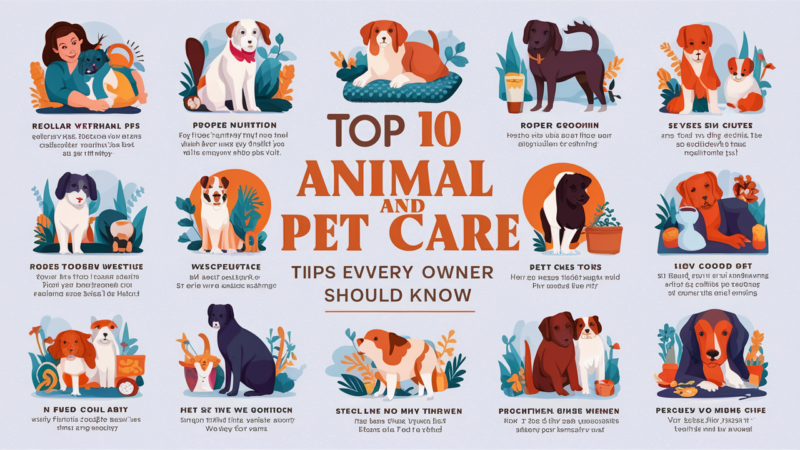 Top 10 Animal and Pet Care Tips Every Pet Owner Should Know